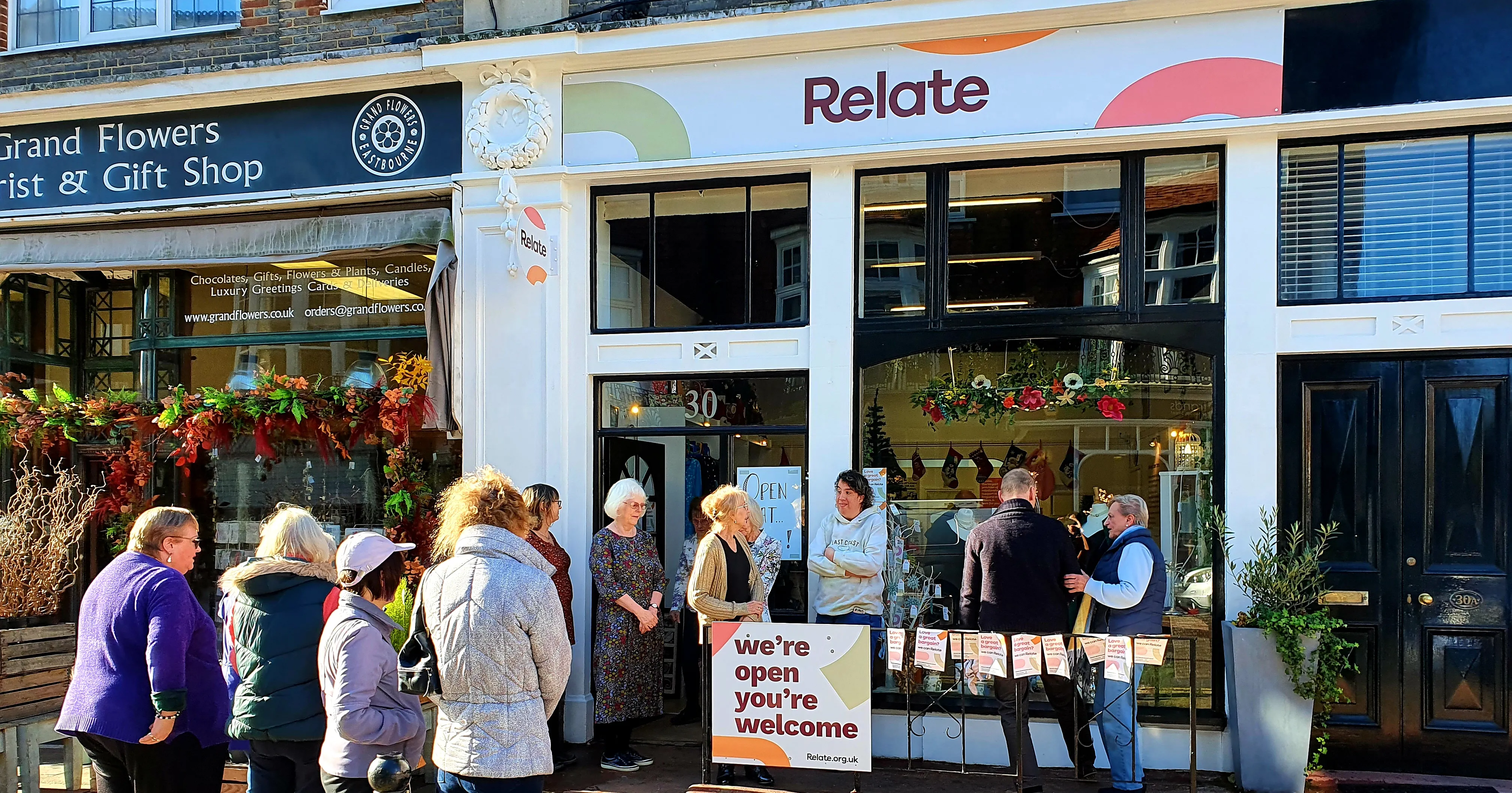 New look for Relate charity shop in Meads | Relate